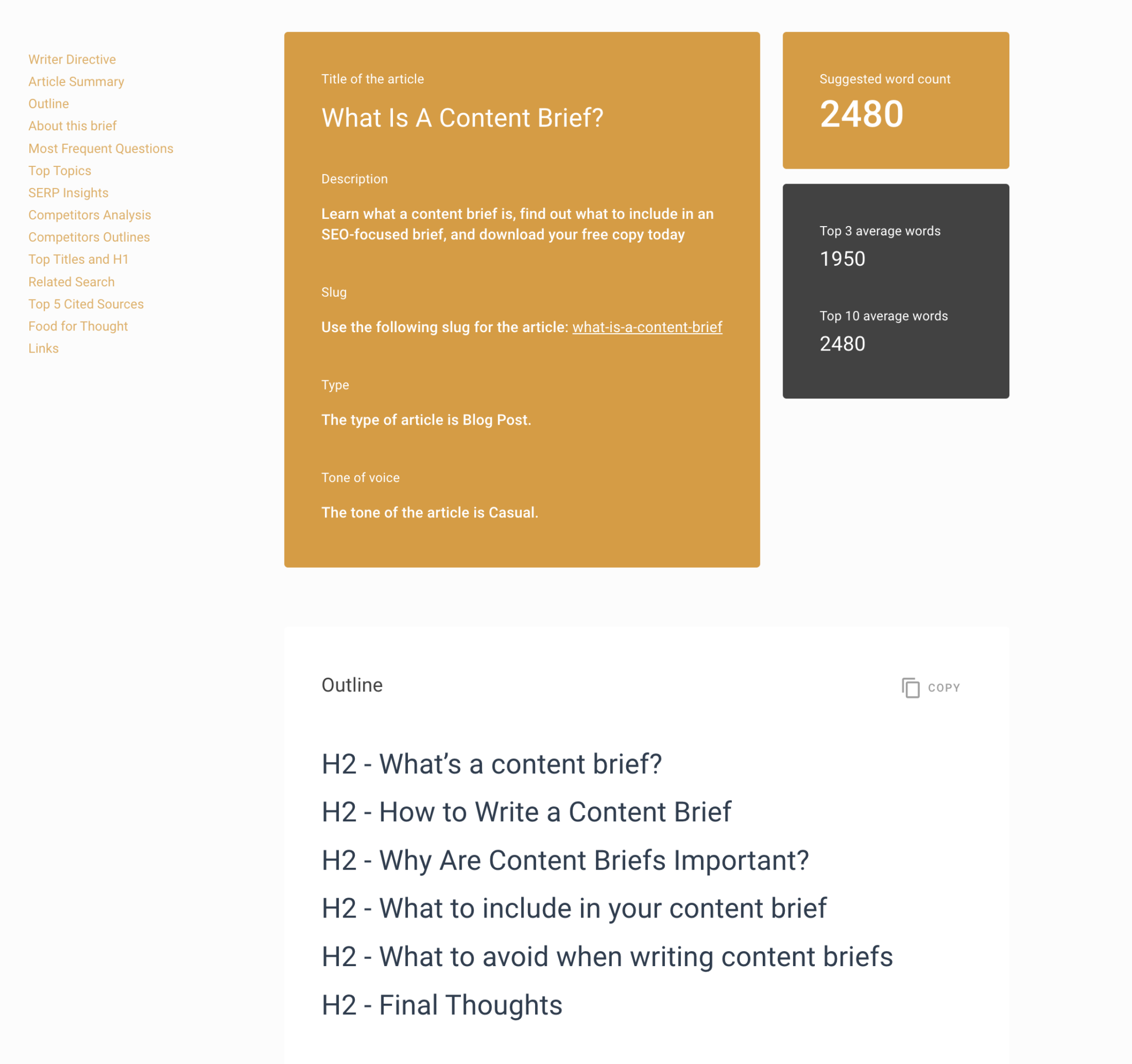 Write Better Content Briefs with these 15 Elements [+Templates]