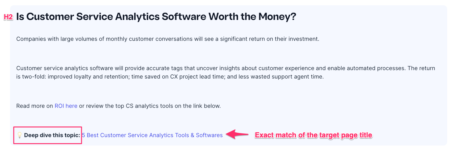 Great Topic Cluster Example to Structure your Website