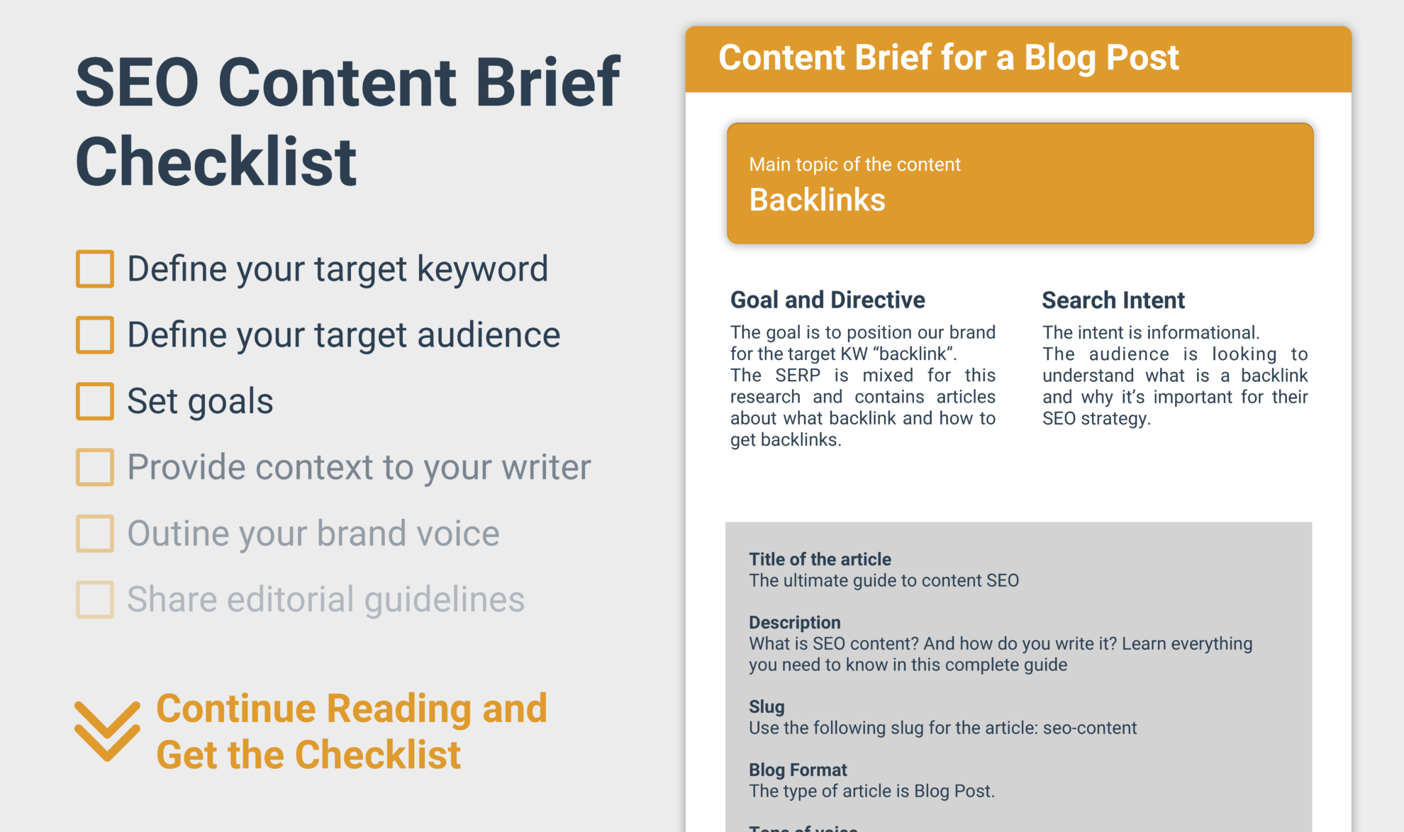 Creating an Effective SEO Content Brief (Get our Checklist) | thruuu ...
