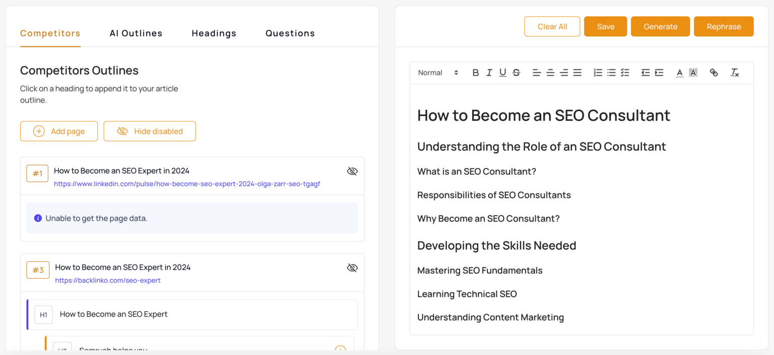 Best 9 Free Content Analysis Tools for SEO (Tested and Approved)