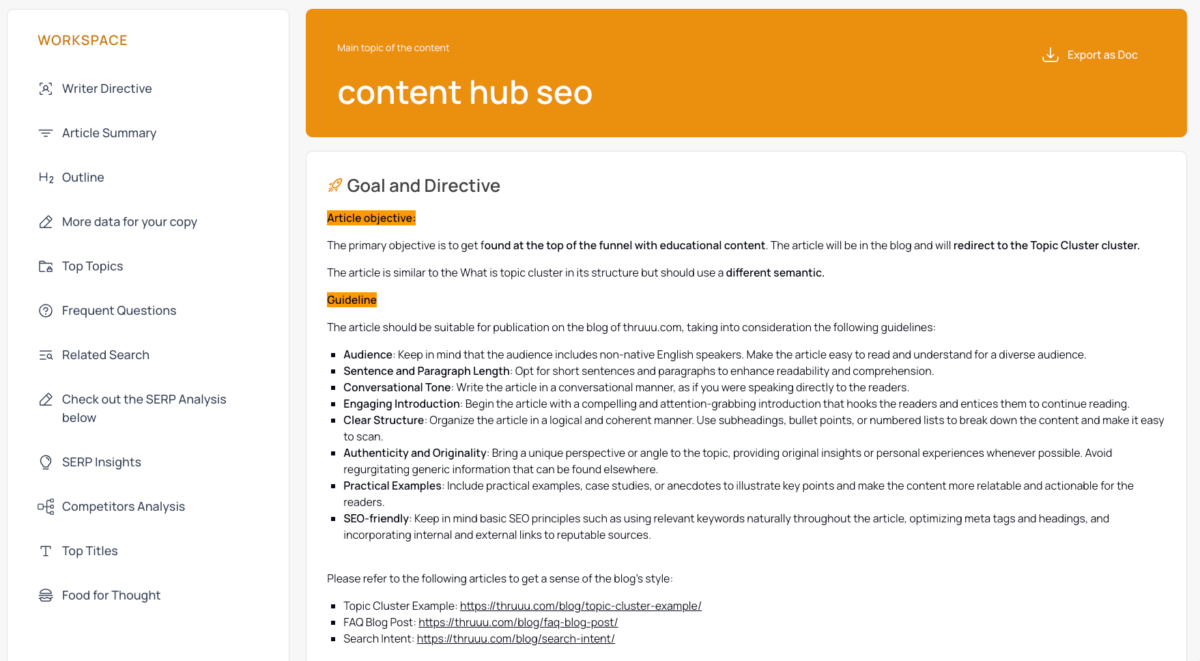 8 Content Brief Examples for Inspiration (Free Download)