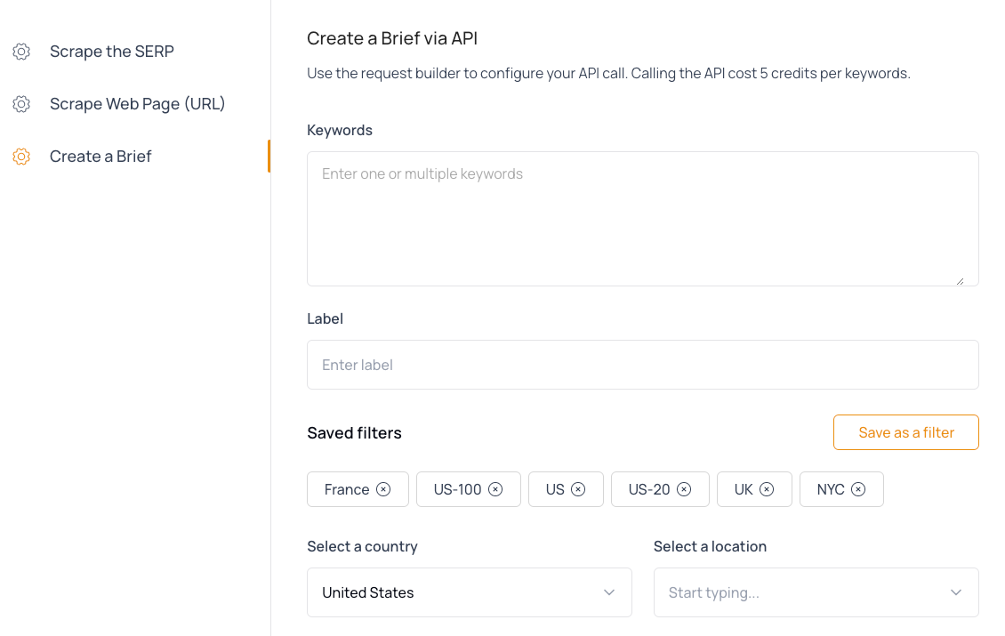 SEO Content Brief API (Automate your SEO Content Production)